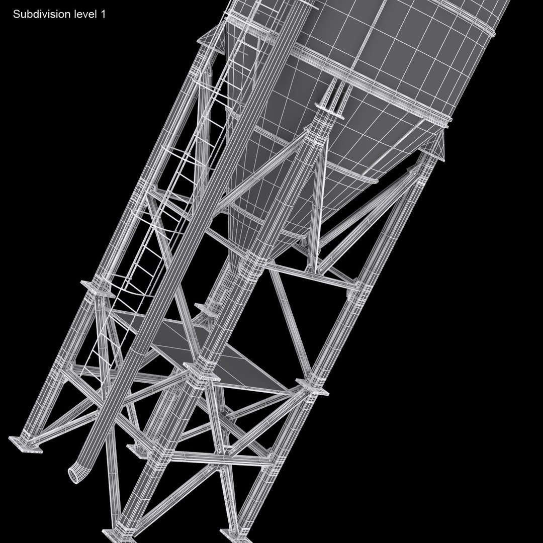 3d model silo