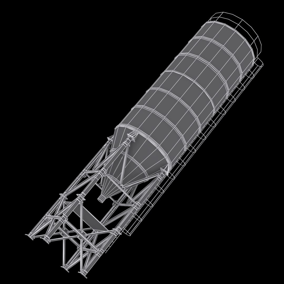 3d model silo