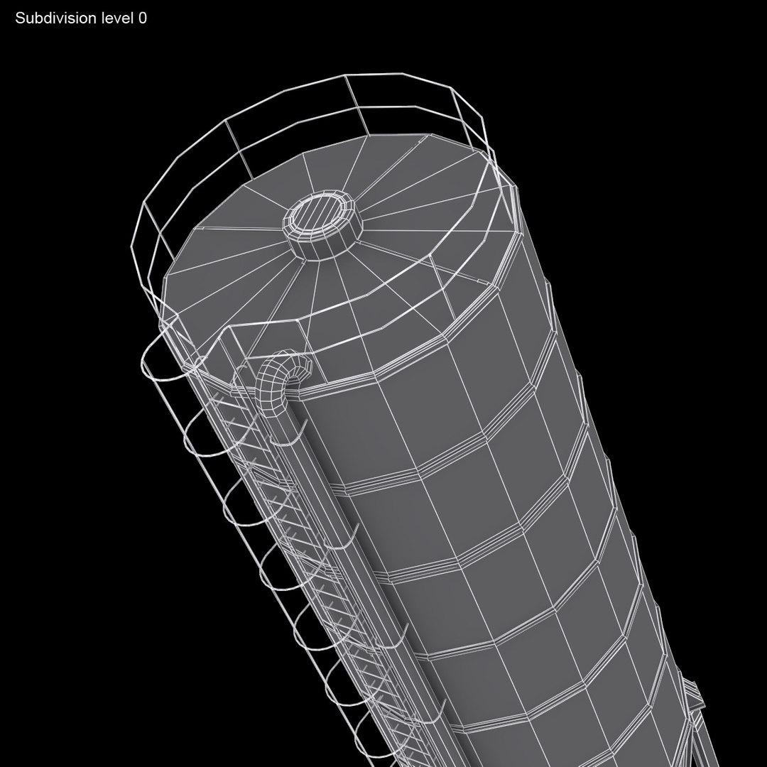 3d model silo