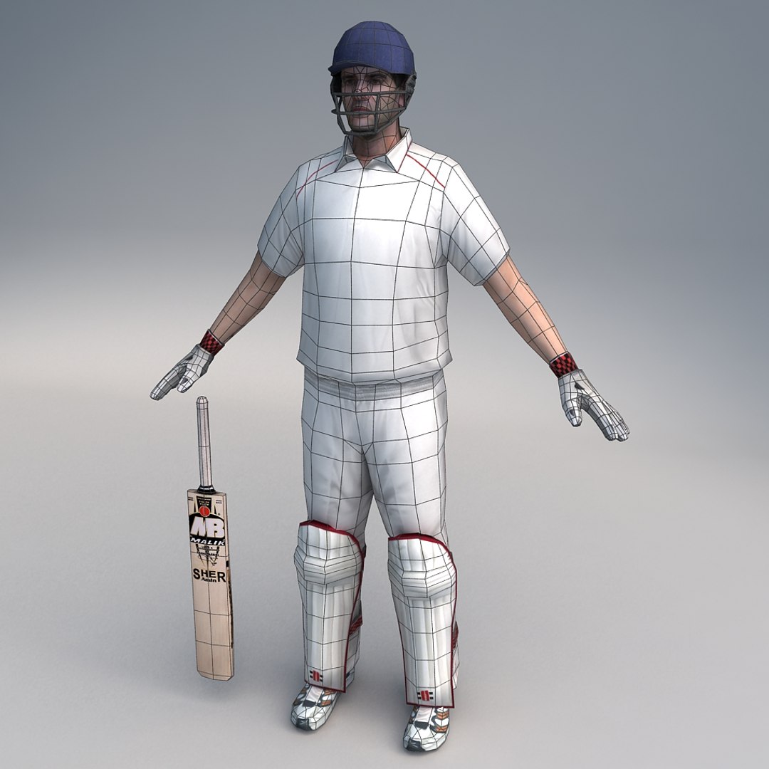 Cricket Player 01 Max
