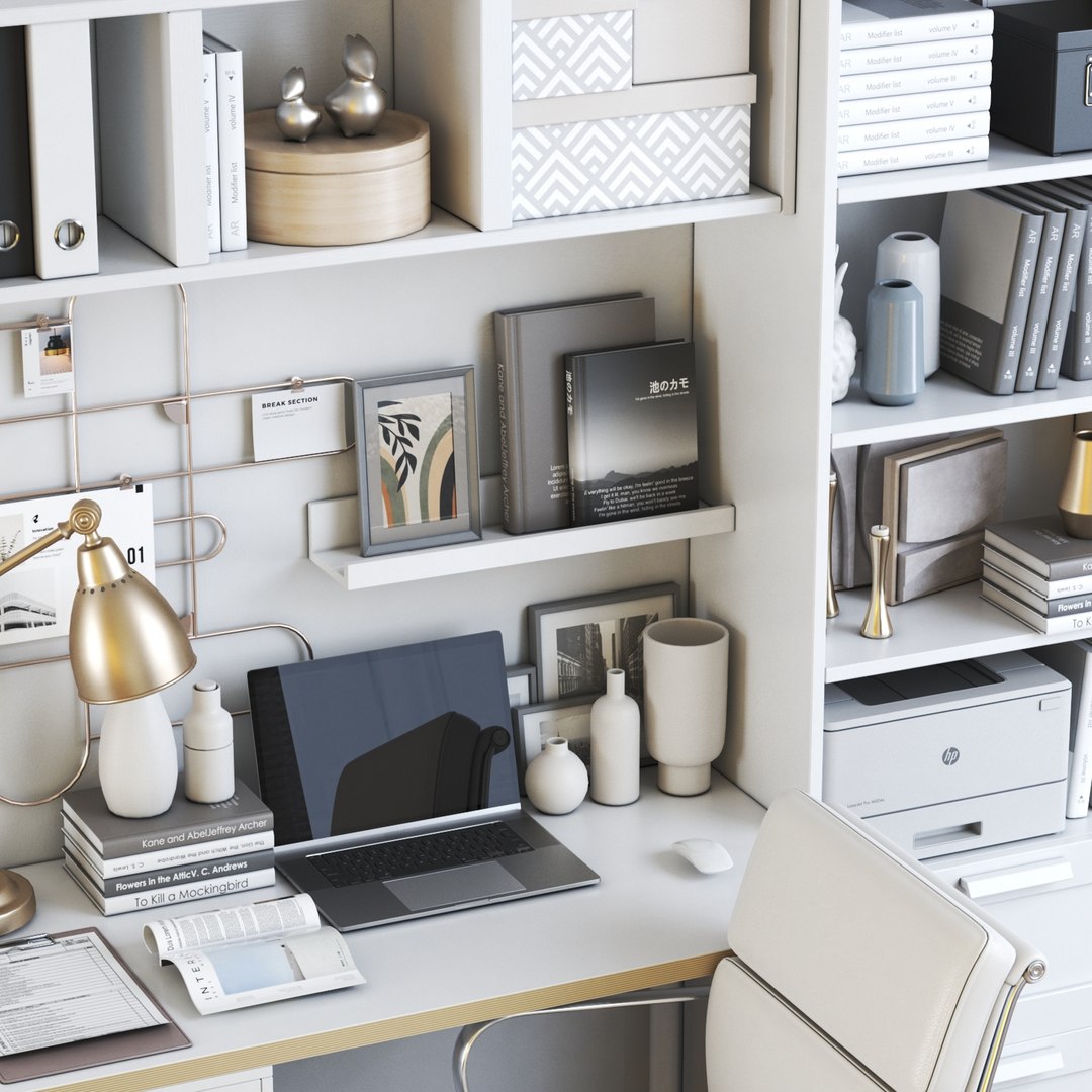 IKEA Office Workplace 101 3D Model - TurboSquid 1829402