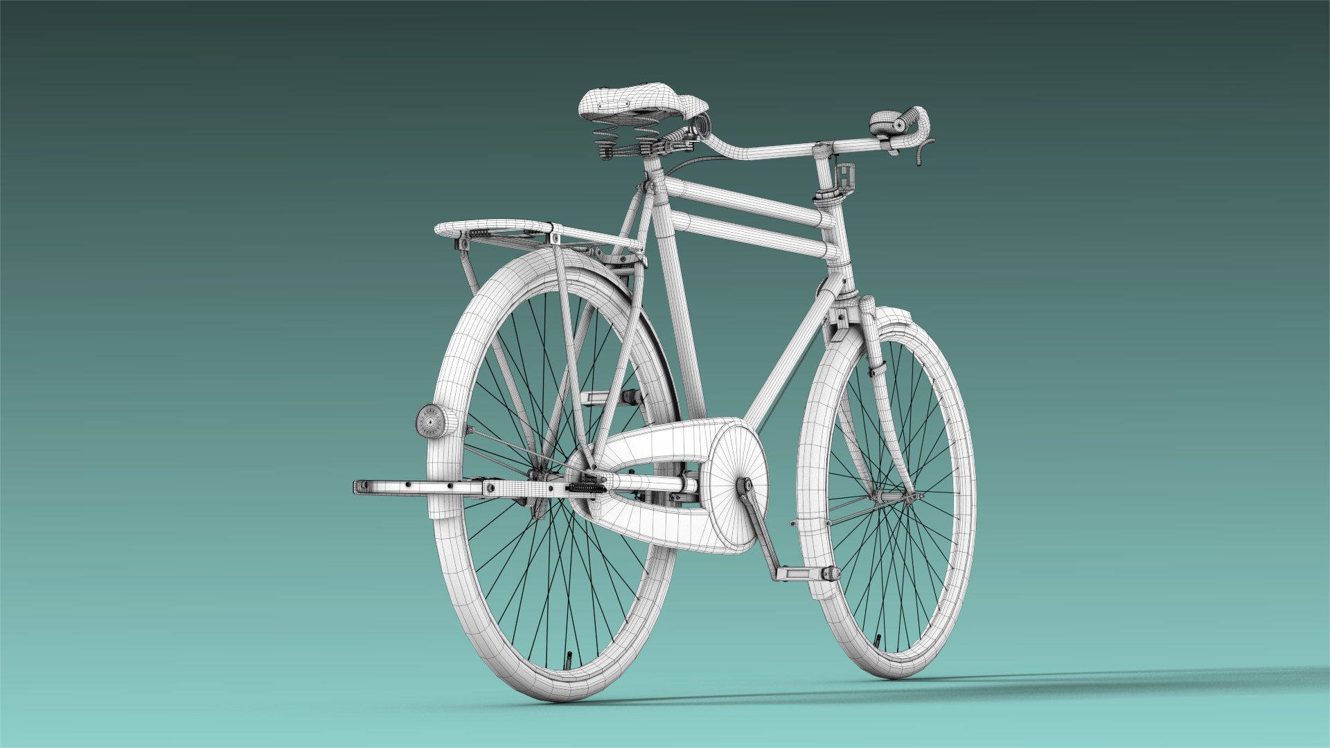 Low-poly Bicycle 3D Model - TurboSquid 1634000