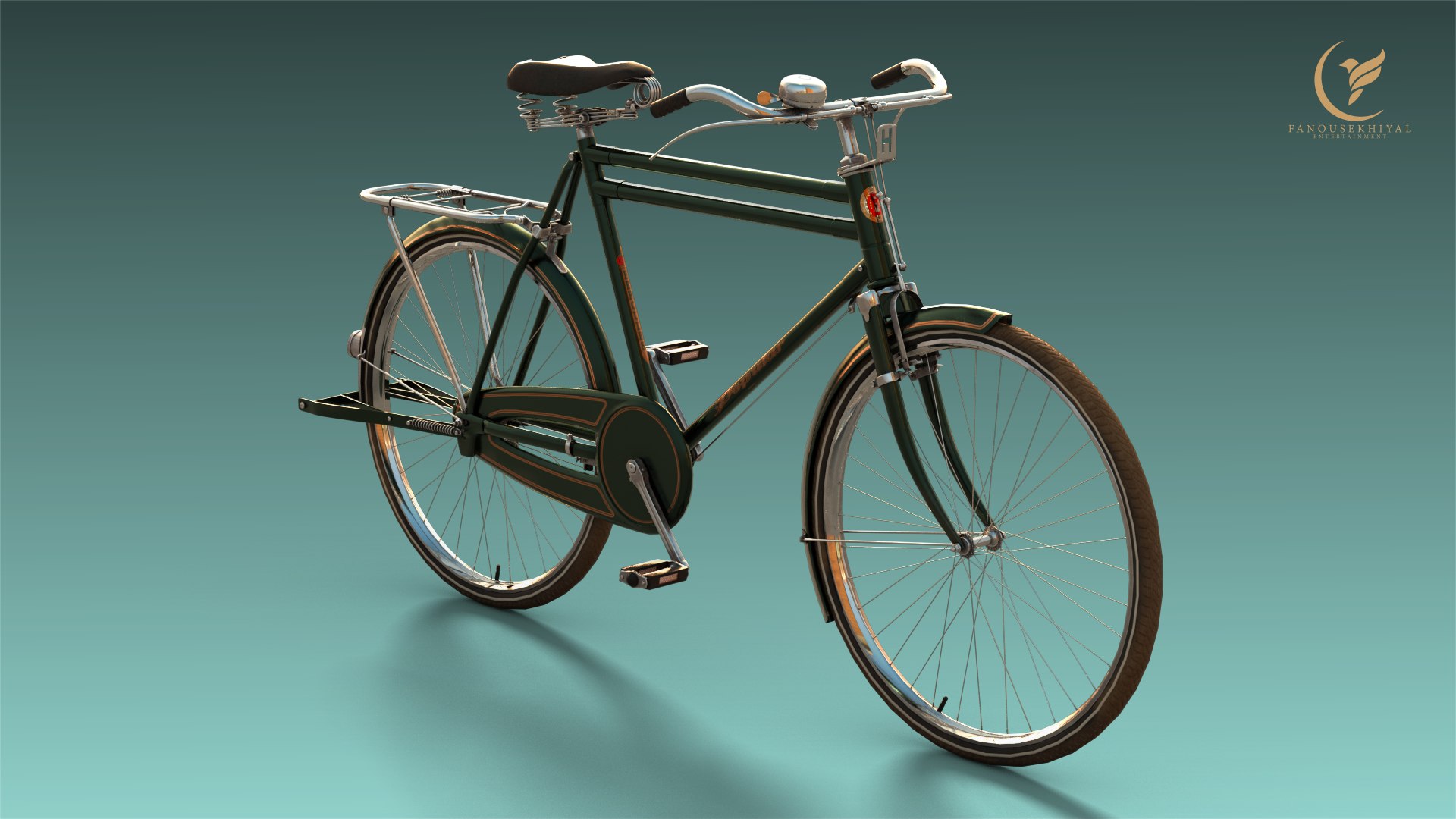 Low-poly bicycle 3D model - TurboSquid 1634000