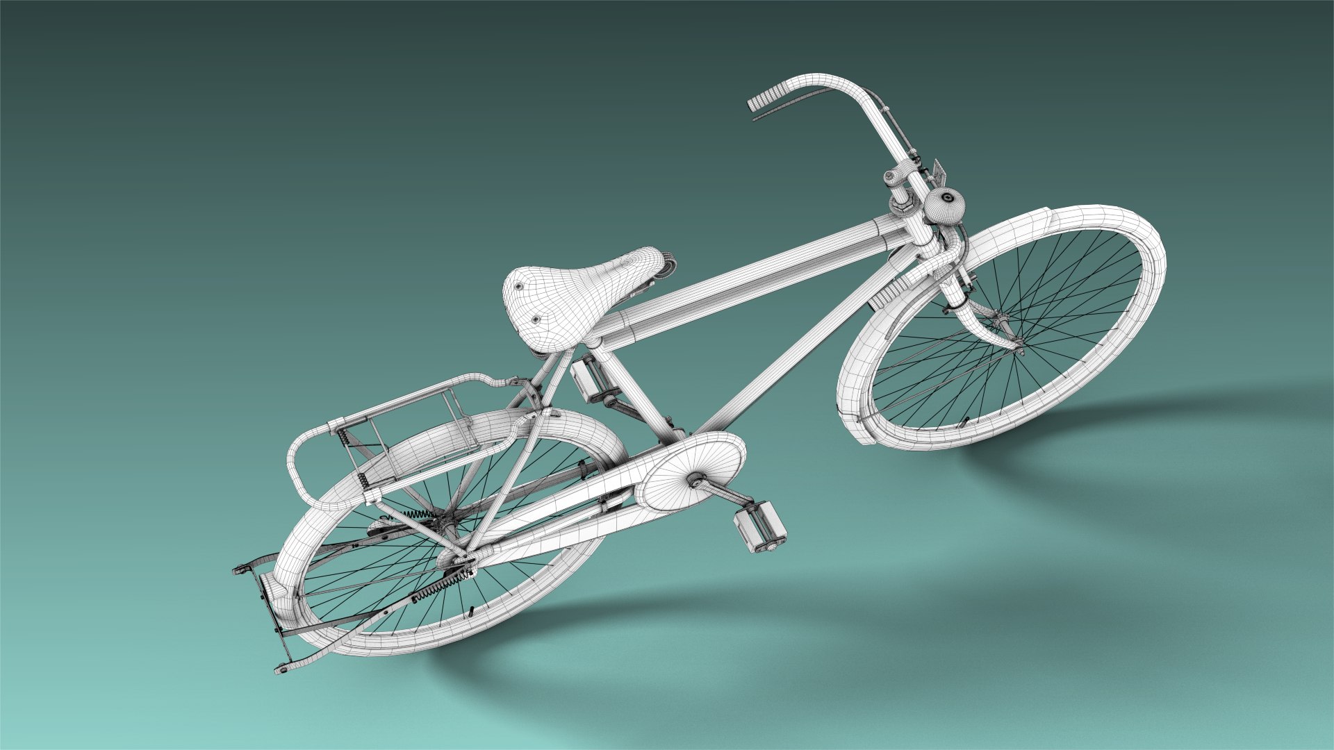 Low-poly Bicycle 3D Model - TurboSquid 1634000
