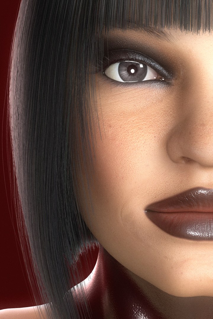 Realistic V3 8 Milena 3d Max