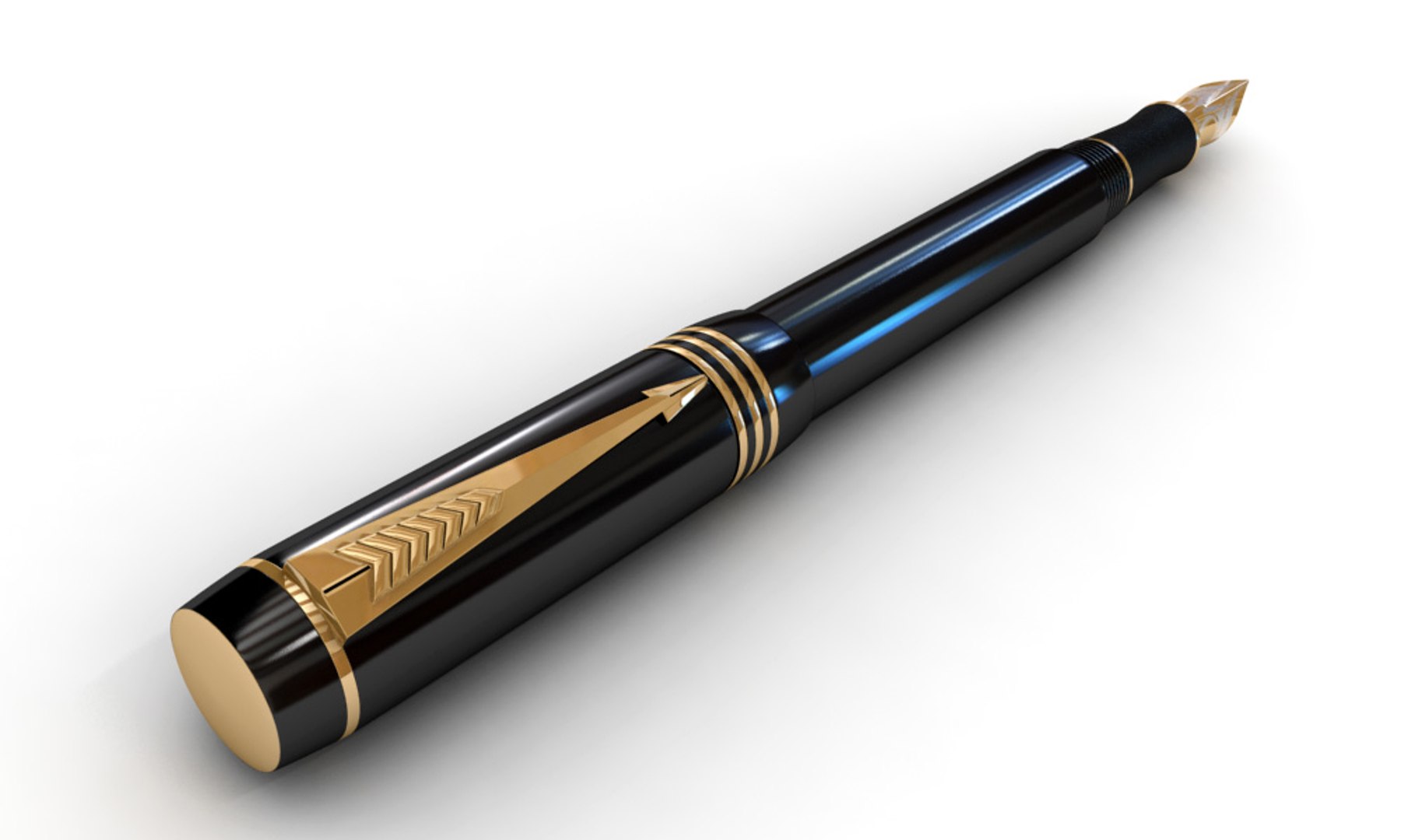 3d Model Fountain Pen