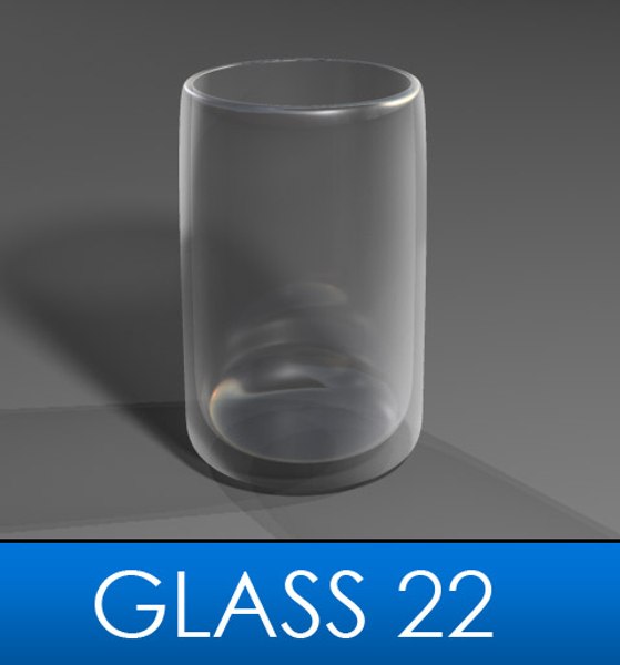 drinking glass 3d model