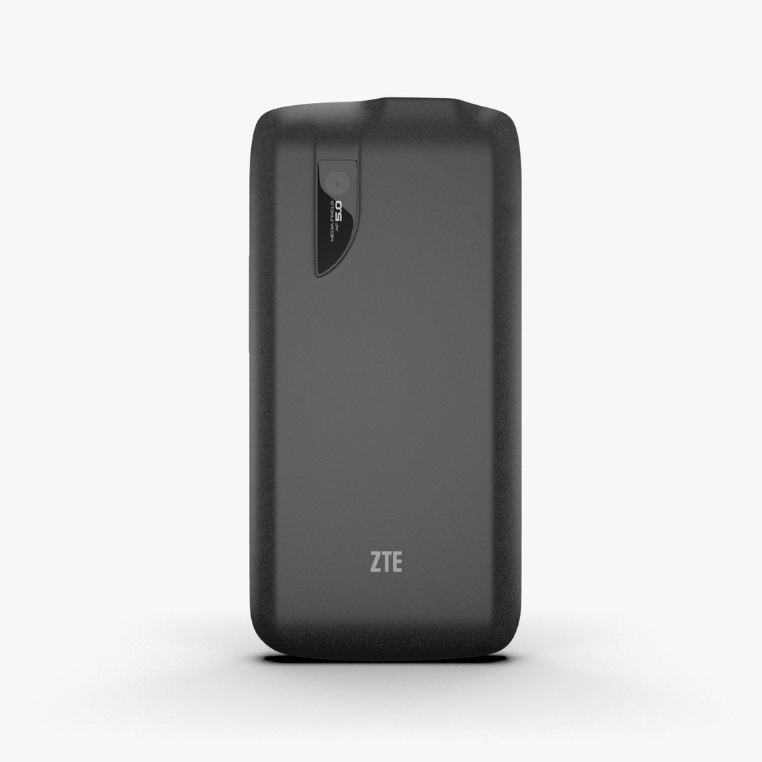 3d 3ds zte blade smartphone