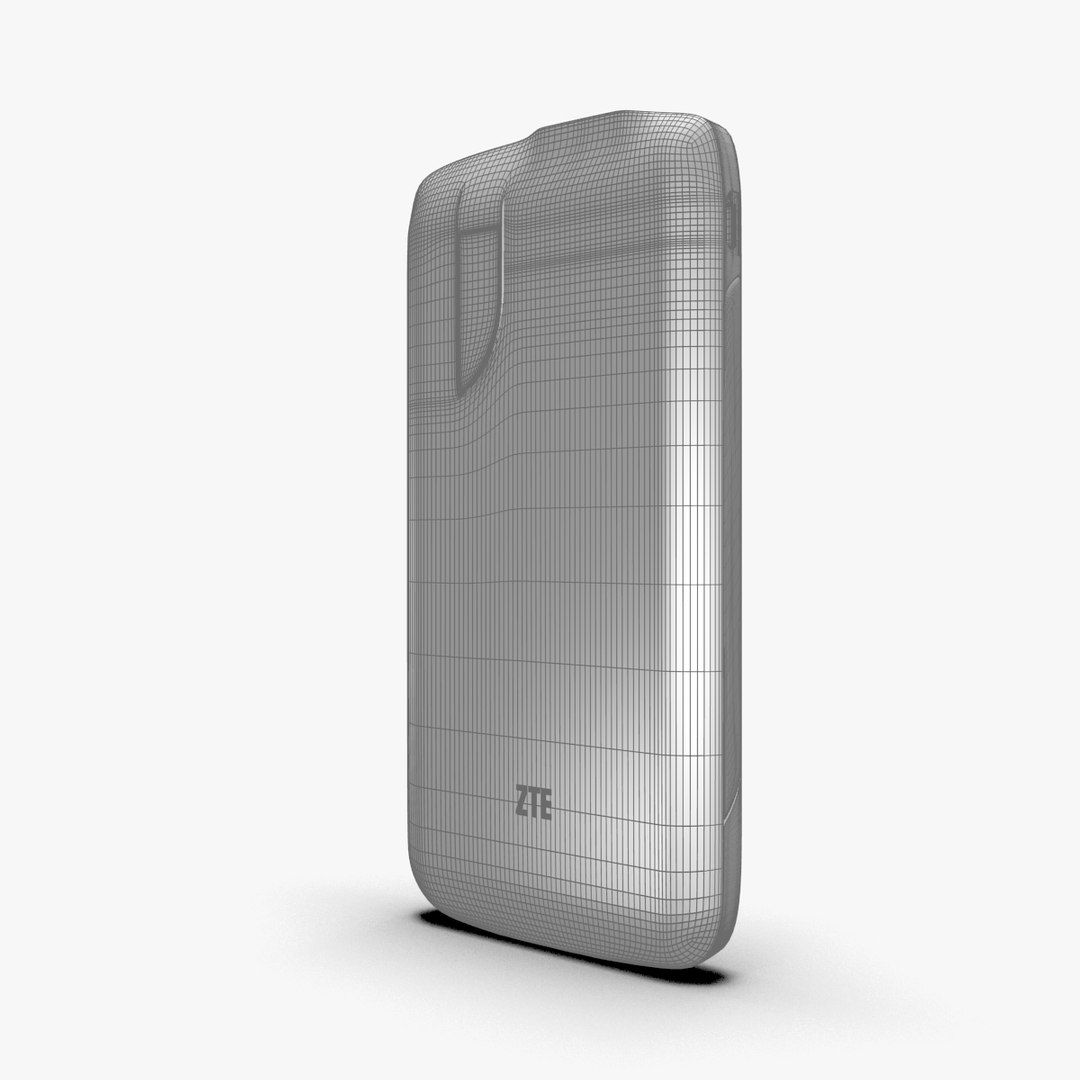 3d 3ds zte blade smartphone