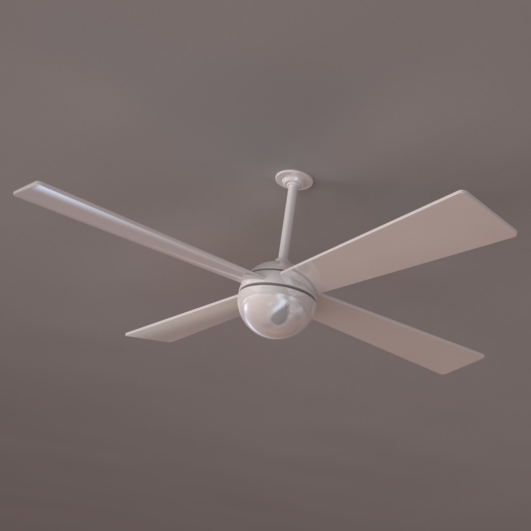 3d obj ceiling fan