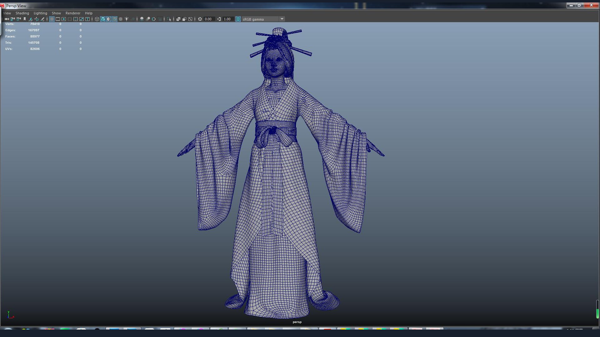 Beauty ancient costume woman girl model - TurboSquid 2028620