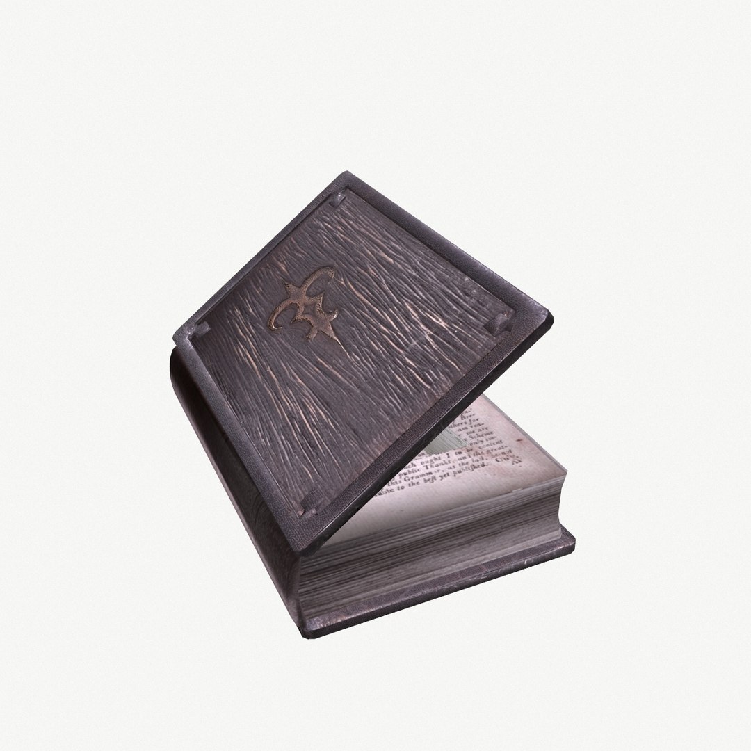 3D Special Book With A Secret - TurboSquid 2007147