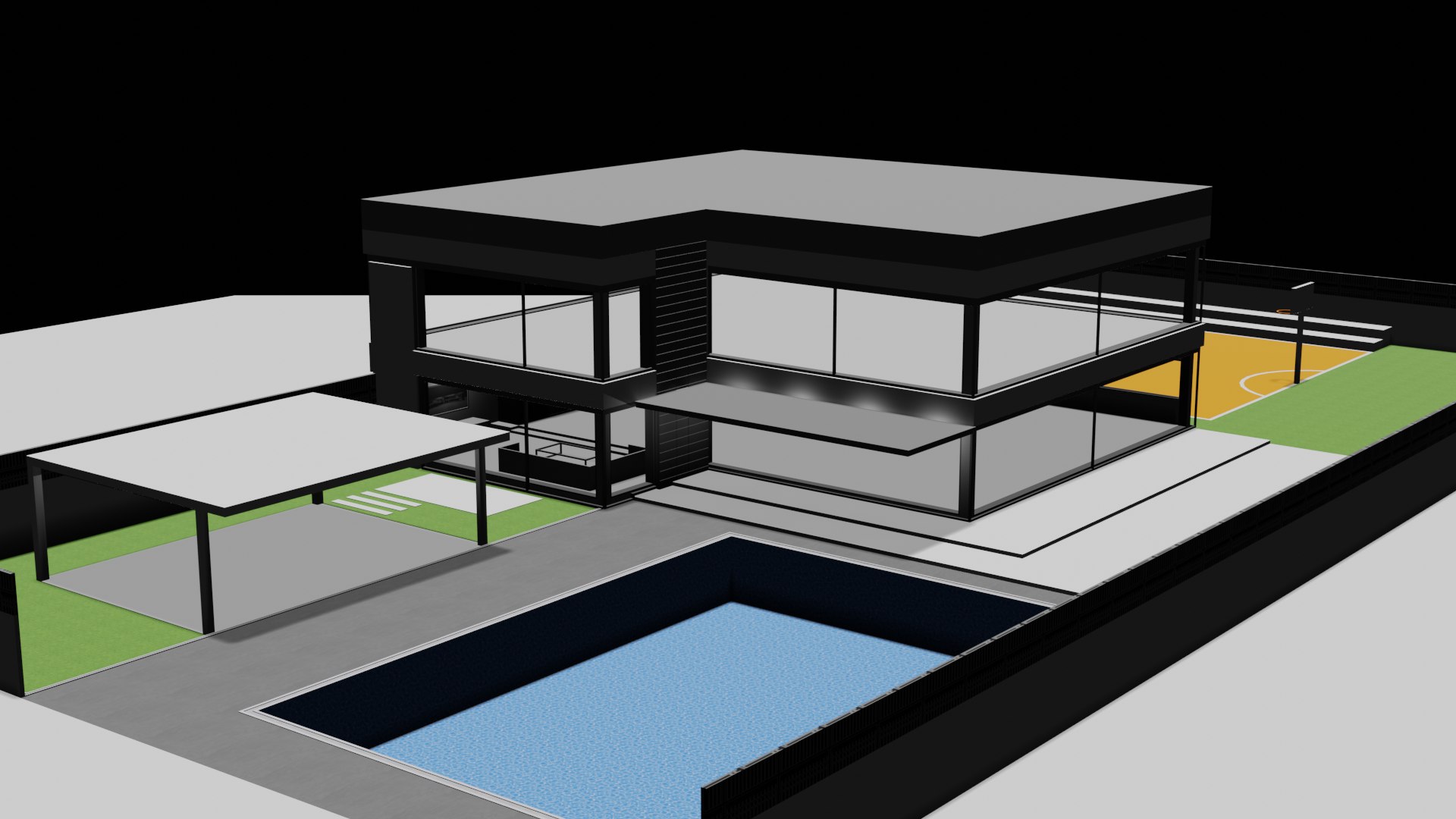 Generic Urban House 3D - TurboSquid 1933326