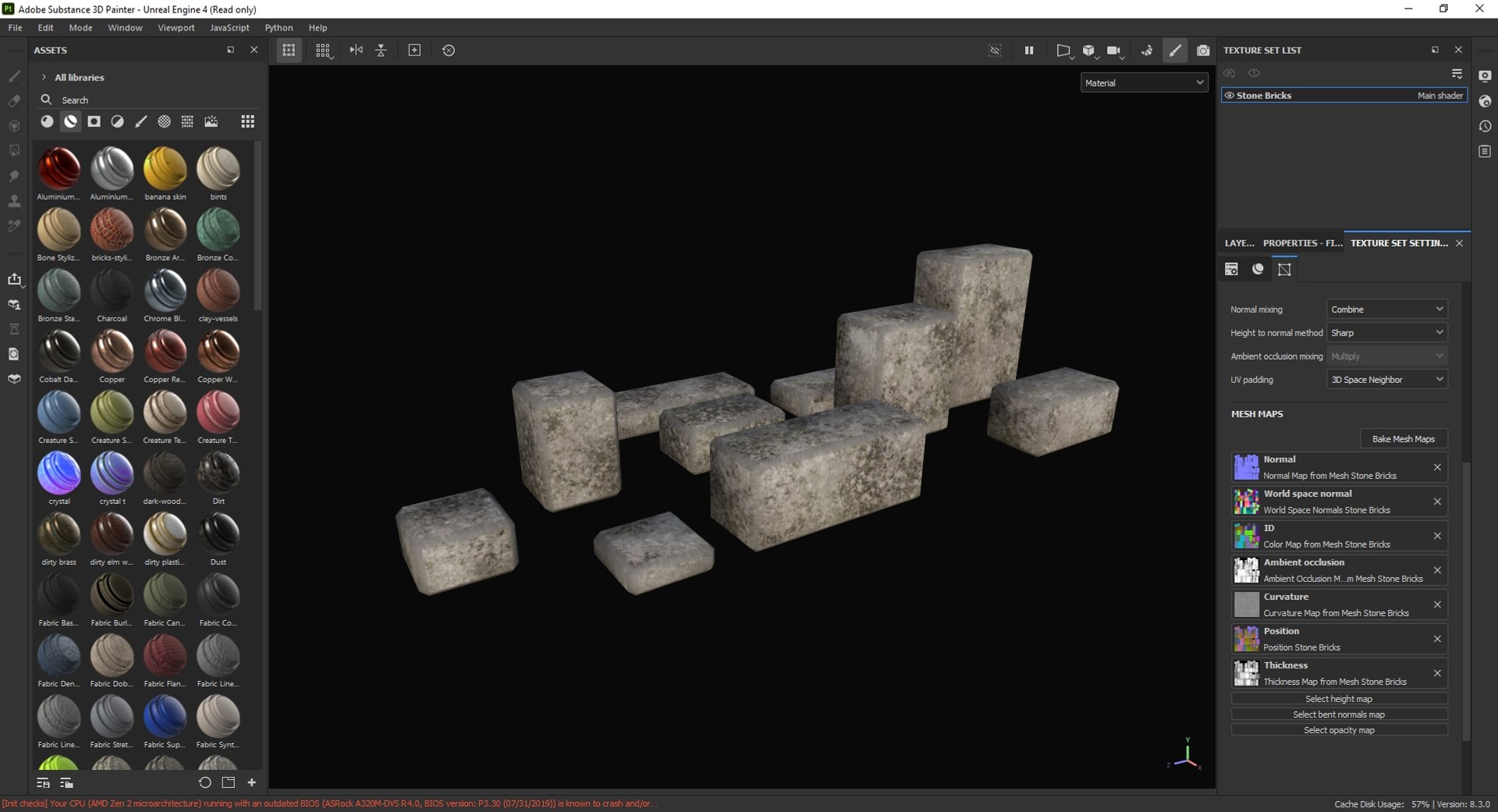 3D Stone Bricks Model - TurboSquid 2118698