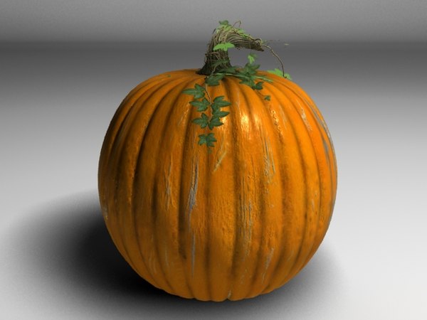 pumpkin 3d model