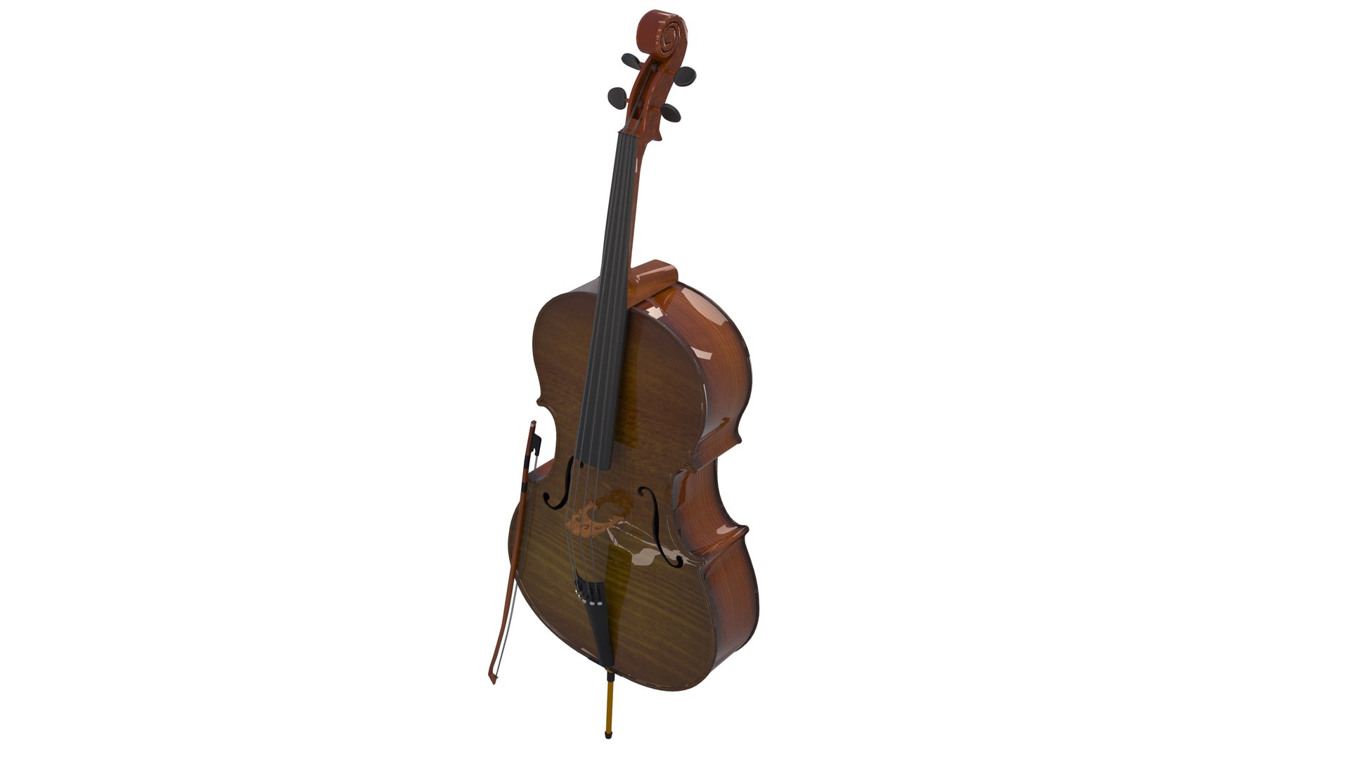 3D model Cello and Harp Instrument - TurboSquid 2044280