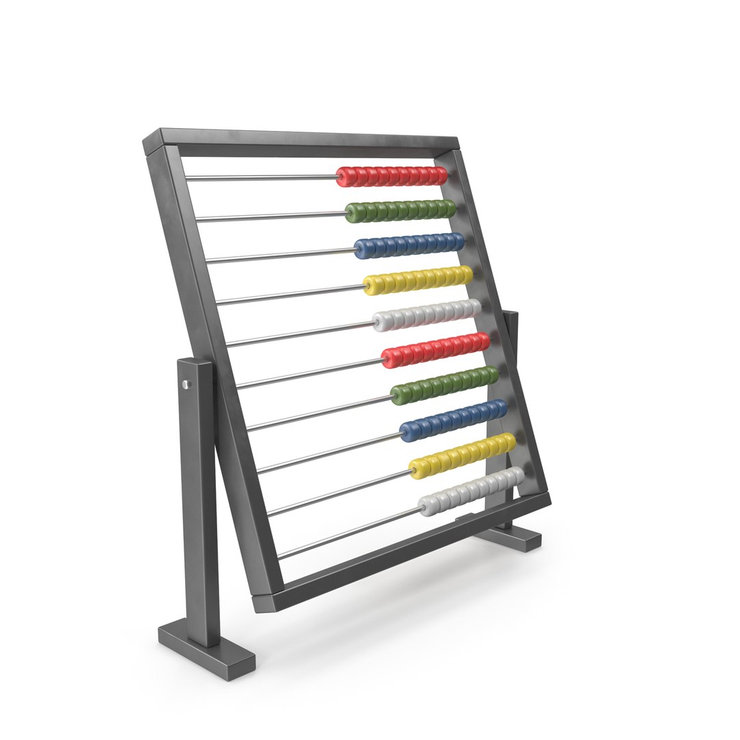 3D Abacus Model - TurboSquid 1944232