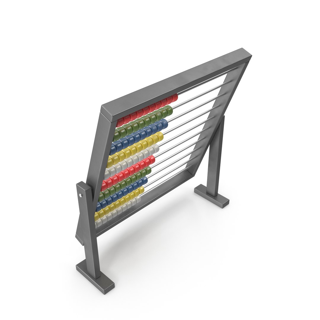 3D Abacus Model - TurboSquid 1944232