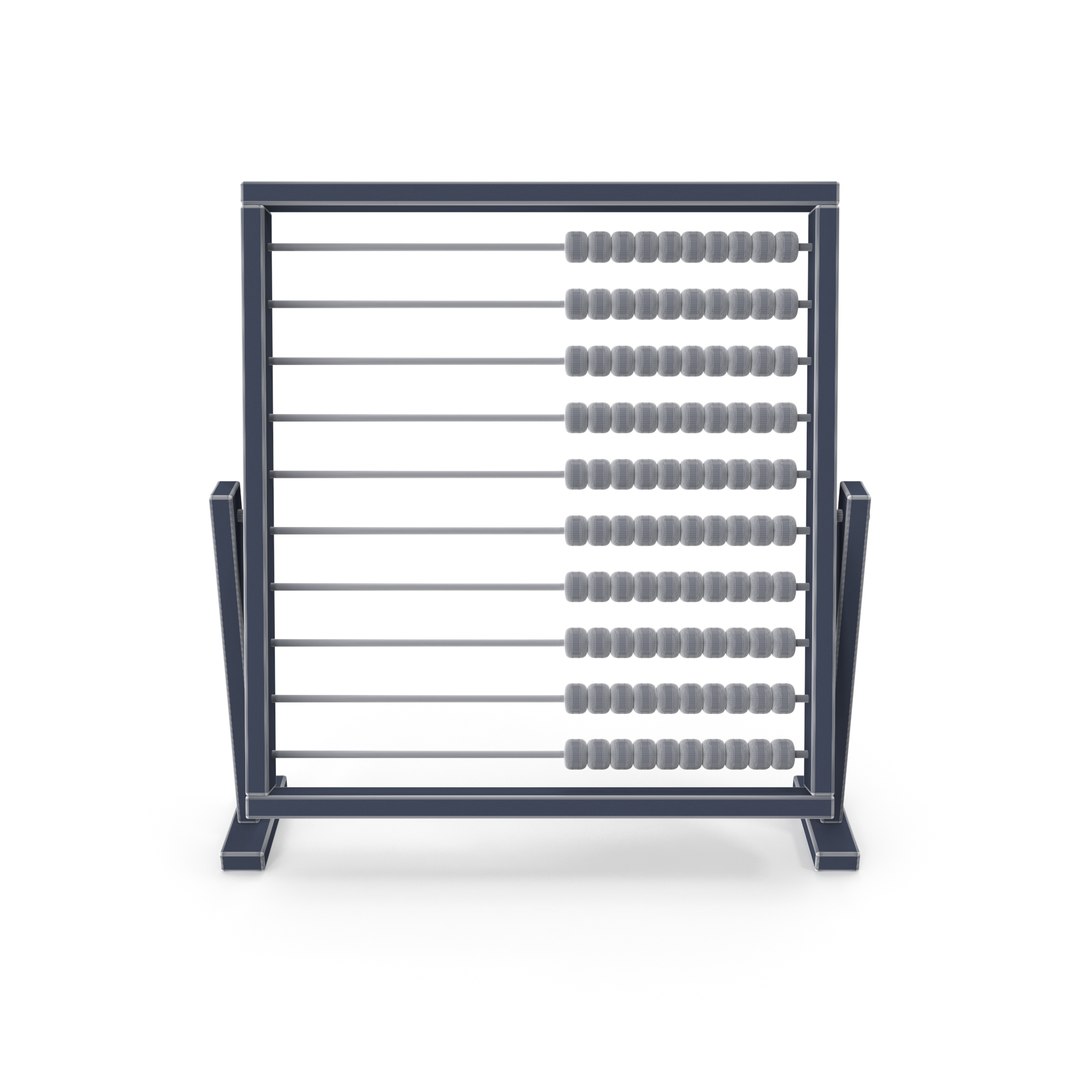 3D Abacus Model - TurboSquid 1944232