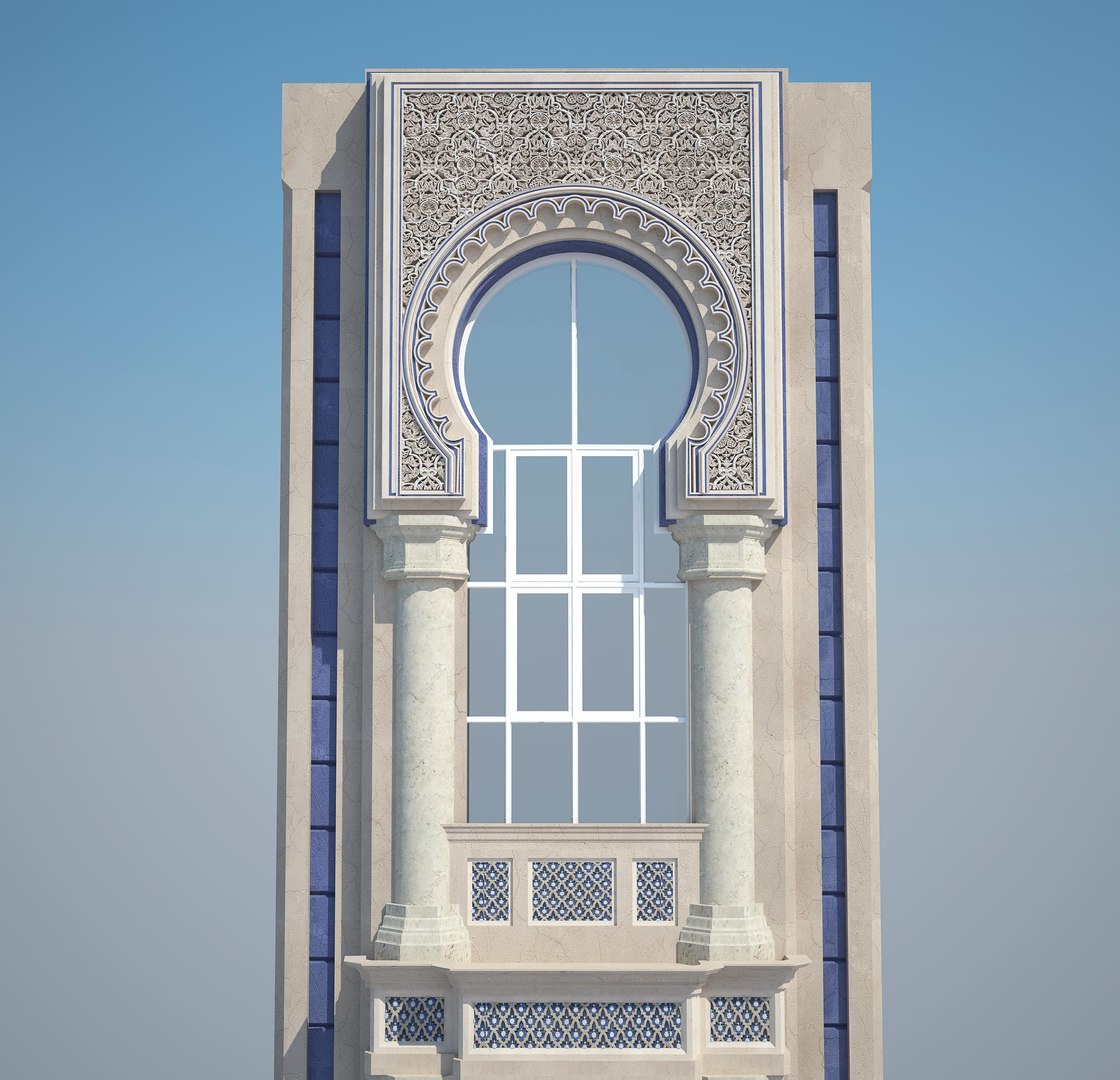 3d Islamic Arc Model
