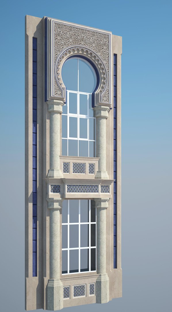 3d Islamic Arc Model