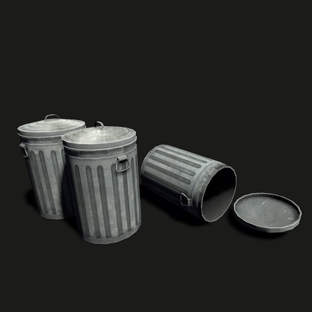 street trash ready 3d model