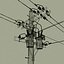 3d Model Telephone Pole