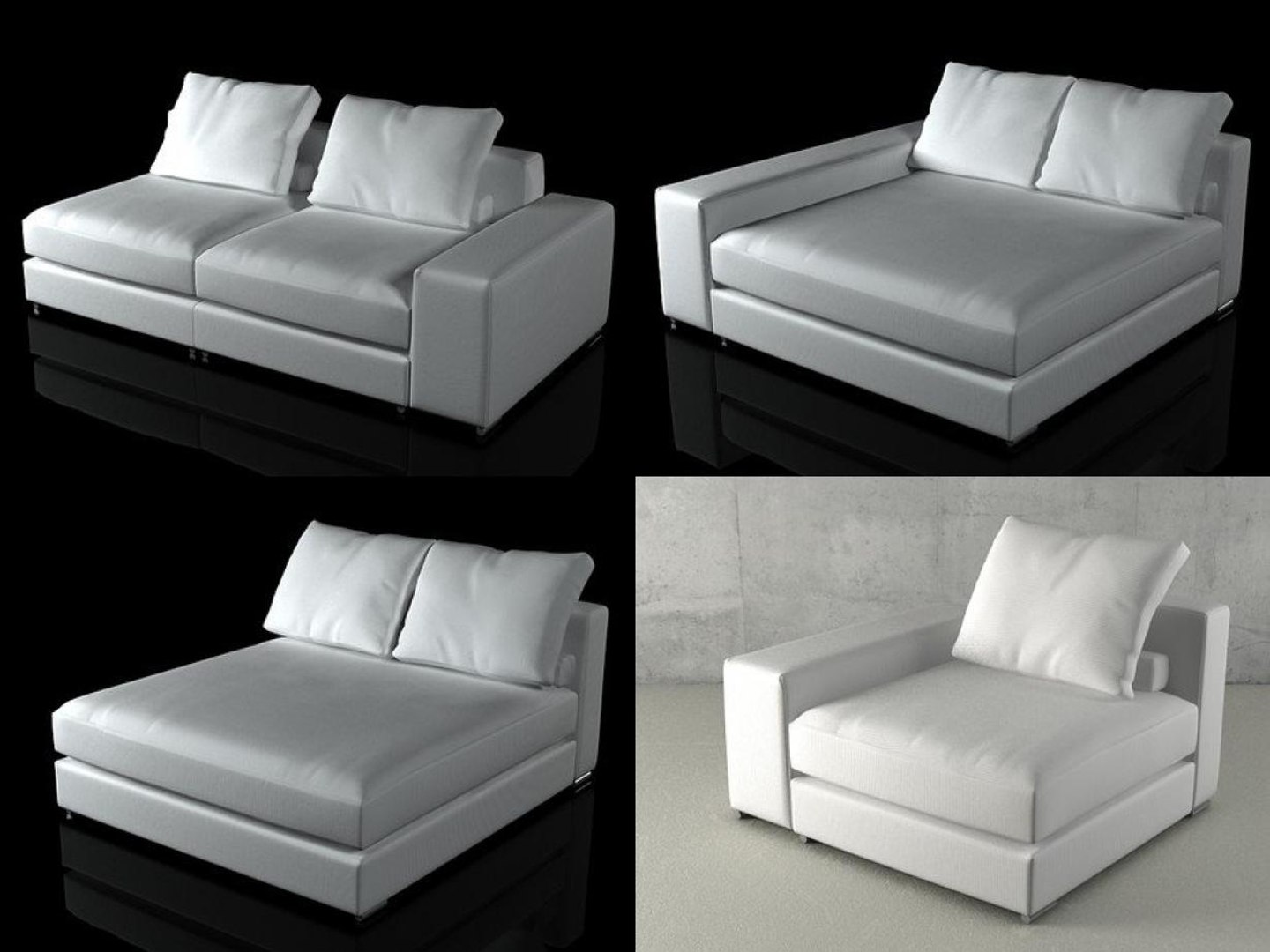 3D Jagger Sofasystem Model - TurboSquid 1181257