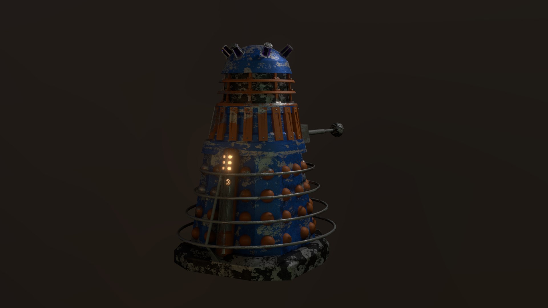 3D Model STEAMPUNK SCIENCE DALEK PACK - Rogue Film Productions ...