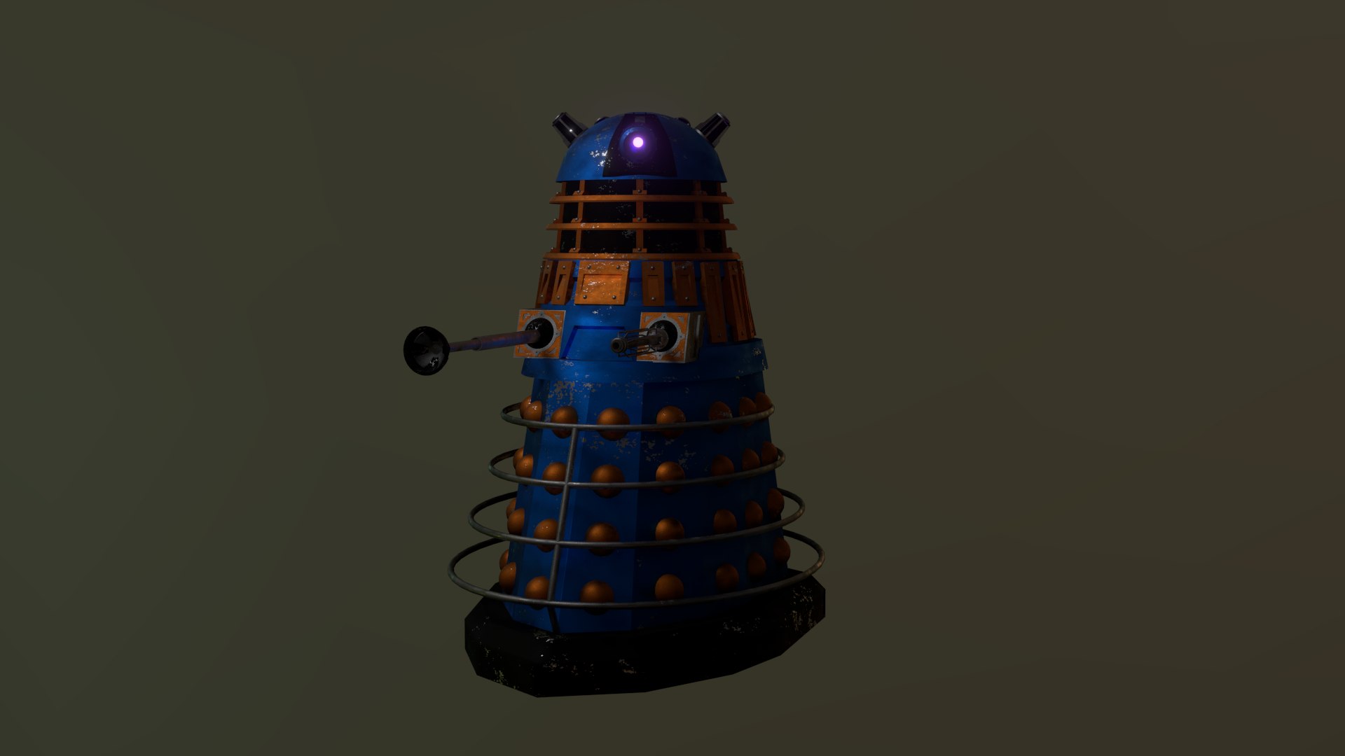 3D Model STEAMPUNK SCIENCE DALEK PACK - Rogue Film Productions ...