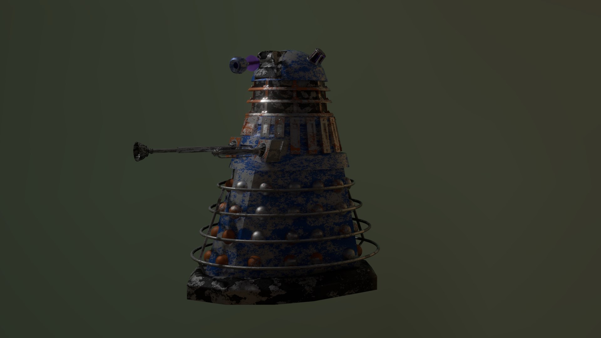 3D Model STEAMPUNK SCIENCE DALEK PACK - Rogue Film Productions ...