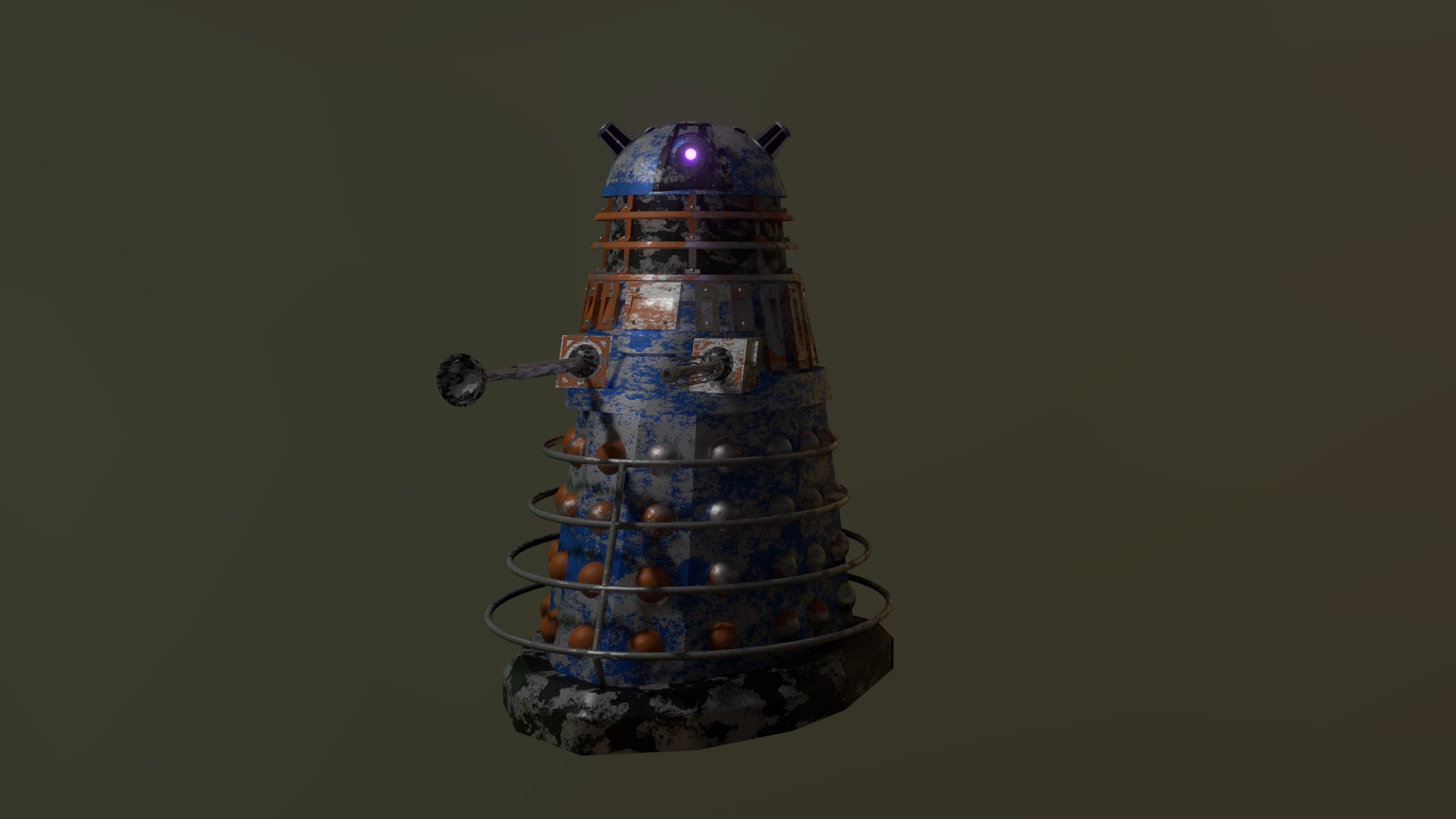 3D Model STEAMPUNK SCIENCE DALEK PACK - Rogue Film Productions ...