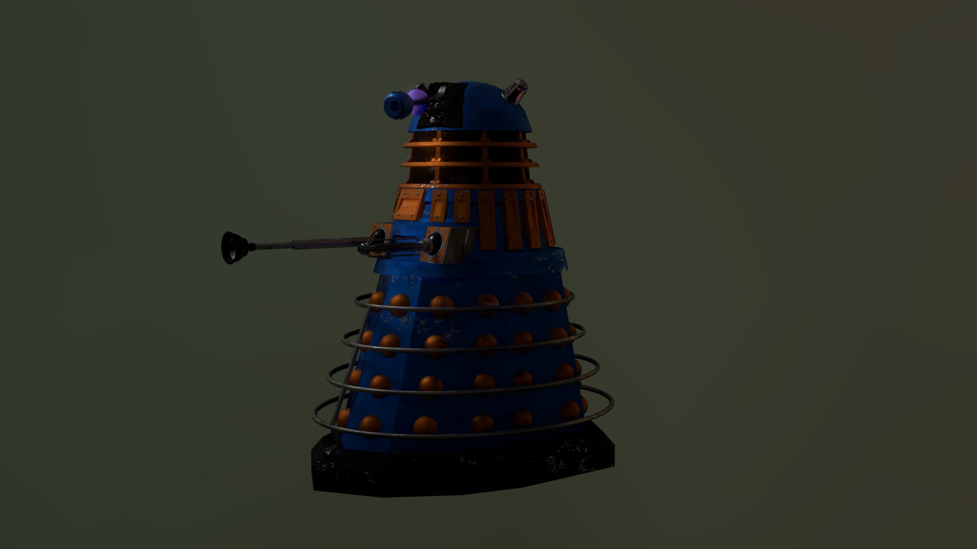 3D Model STEAMPUNK SCIENCE DALEK PACK - Rogue Film Productions ...