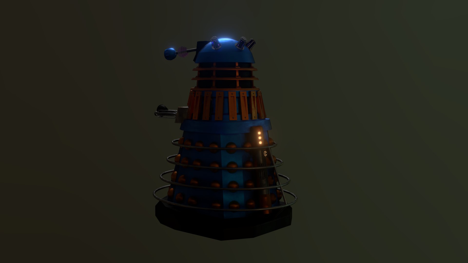 3D Model STEAMPUNK SCIENCE DALEK PACK - Rogue Film Productions ...