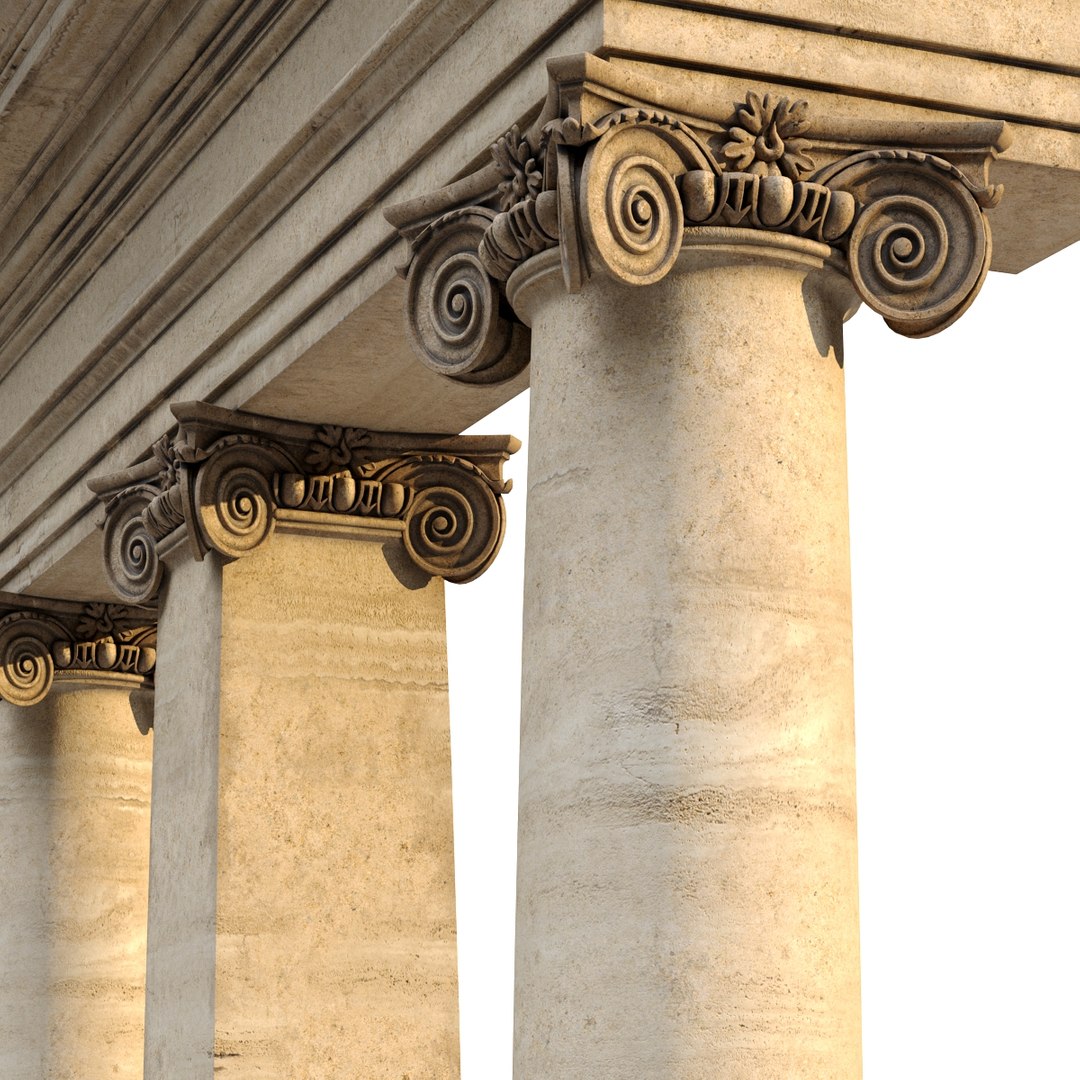 3D Ionic Order Scamozzi Model - TurboSquid 1726962