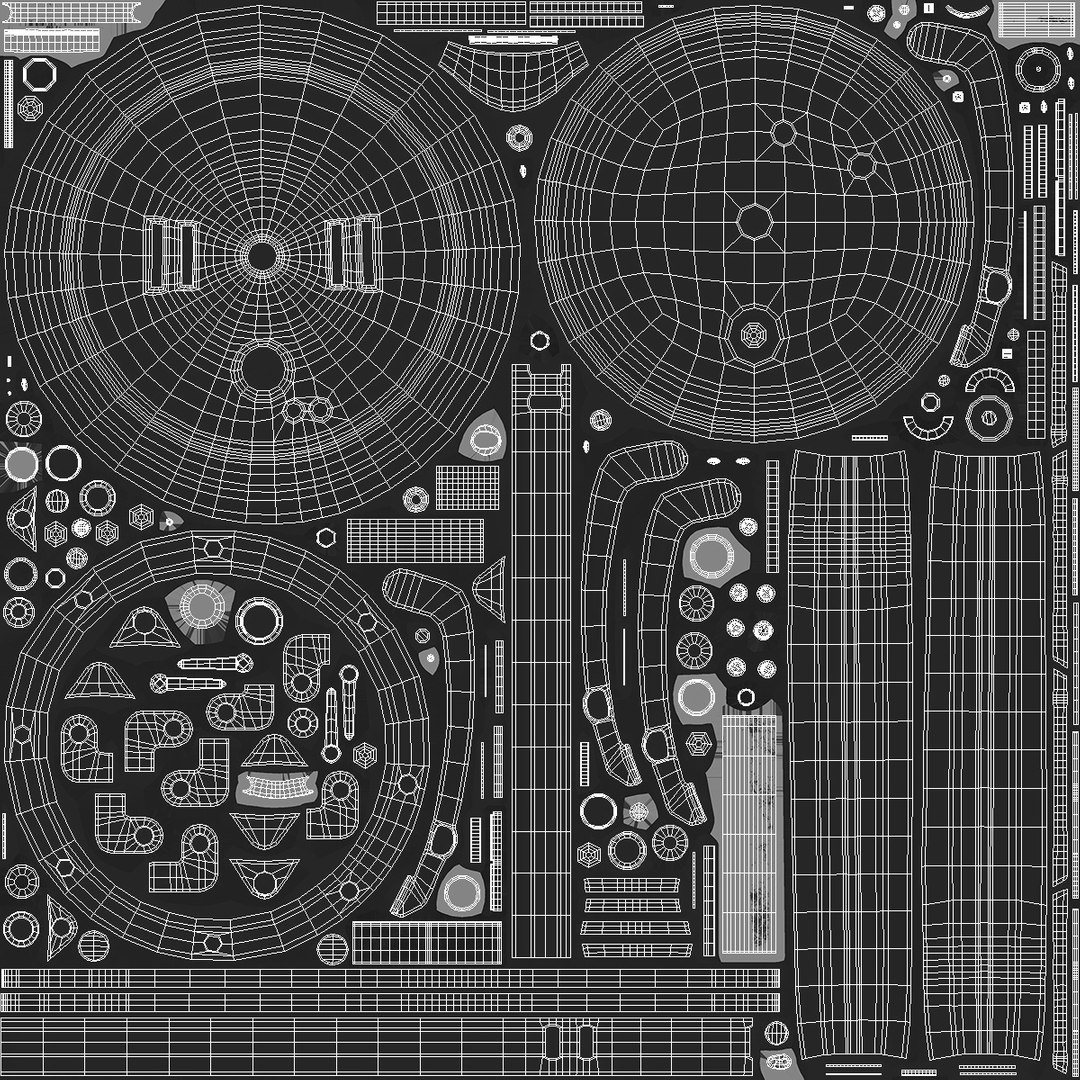 3D Circular Steel Pressure Hatch Black Model - TurboSquid 2394902