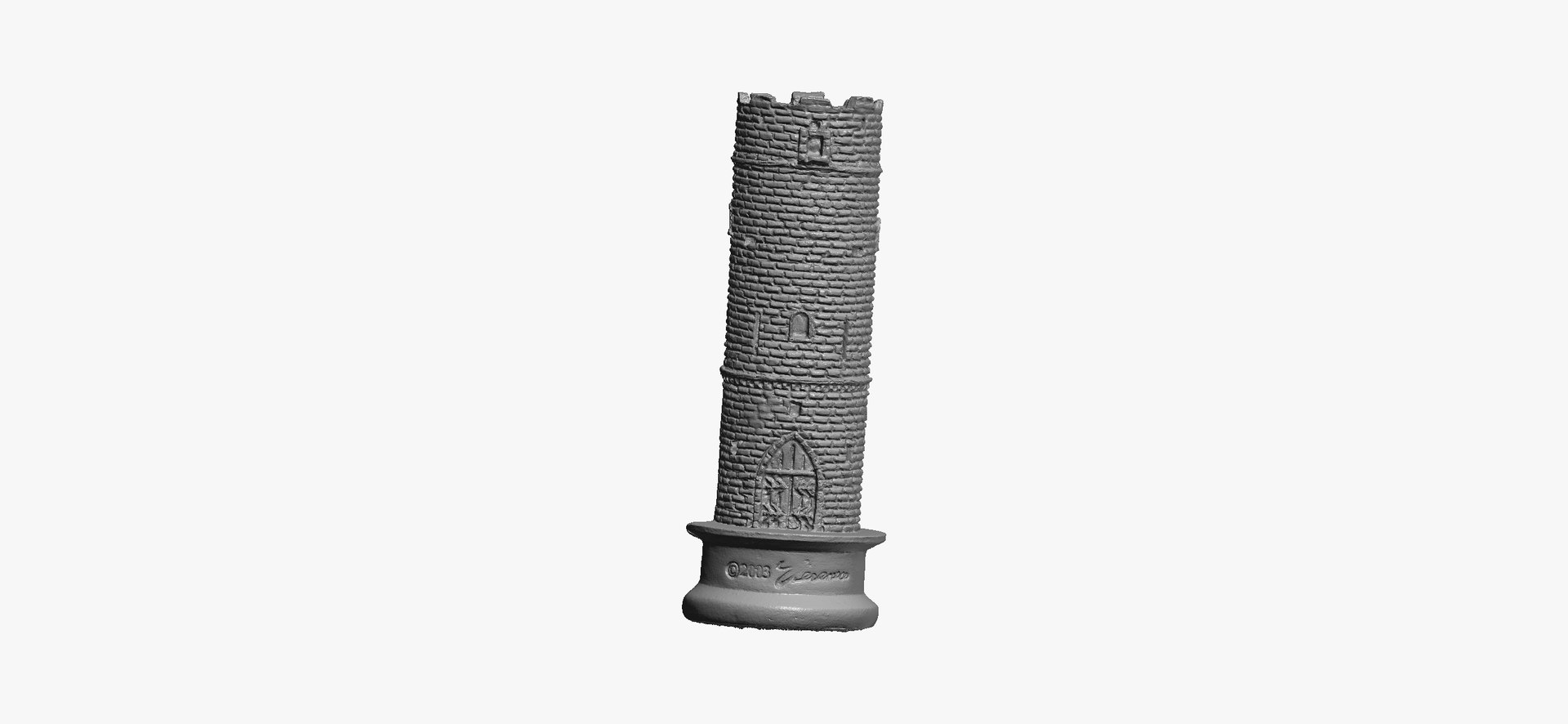 Chess Piece Rook White 3D Model - TurboSquid 1641893