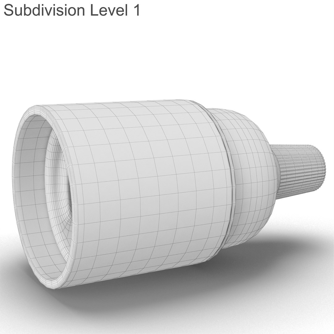 3d Model Lamp Socket Hol Ploy