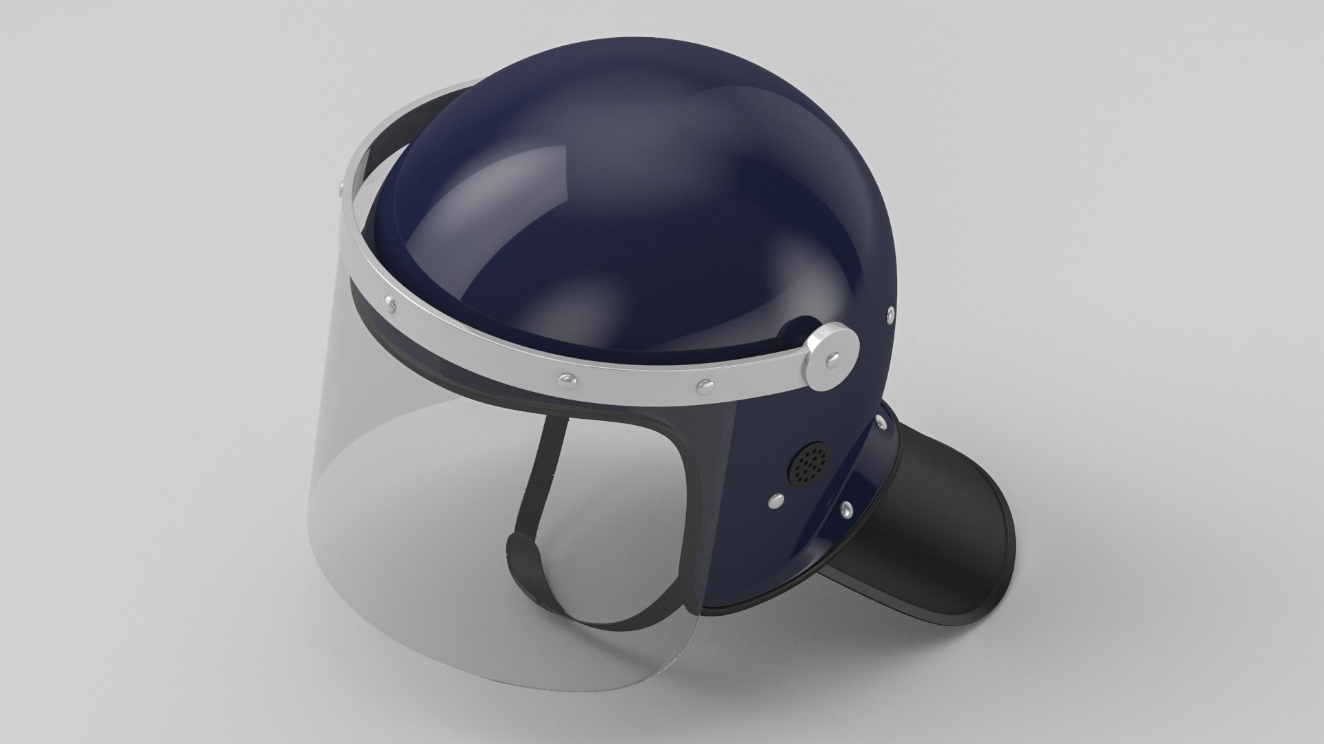 Riot Helmet 04 3D Model - TurboSquid 1873328
