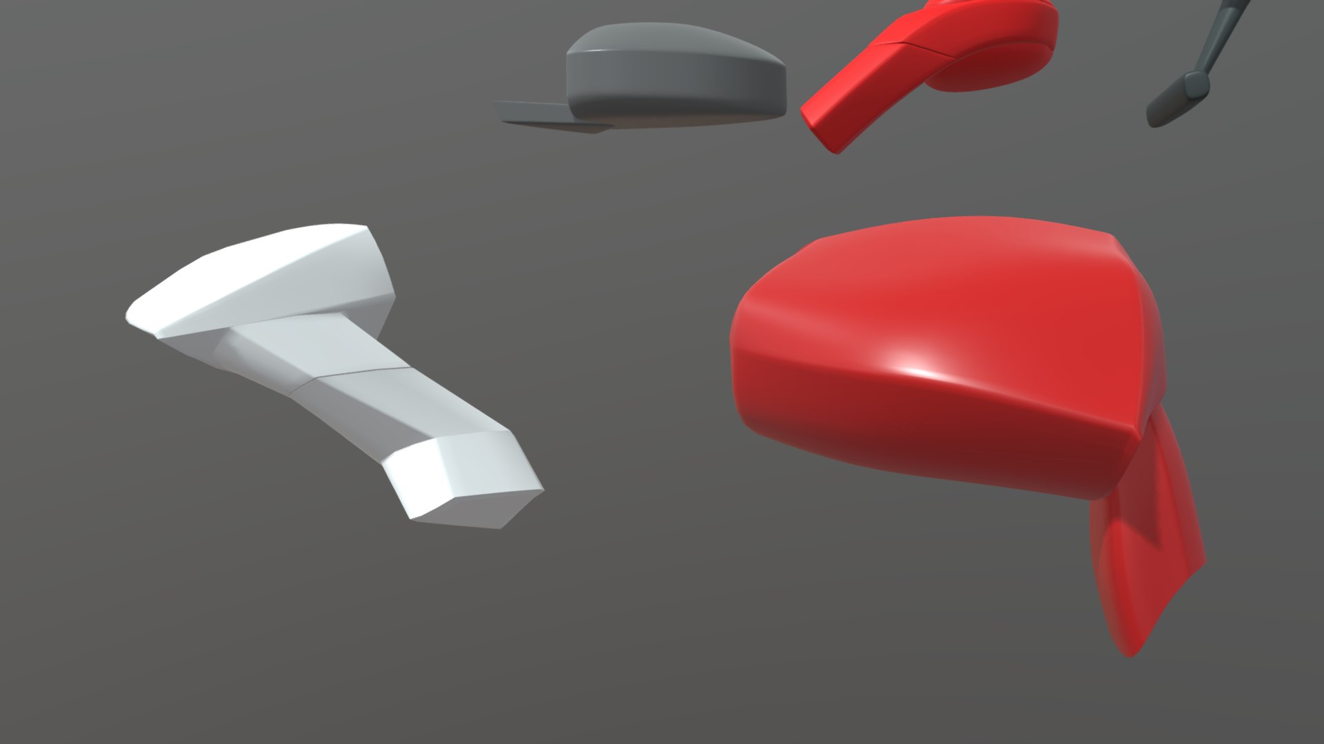 3D Model Car Side View Mirrors - TurboSquid 1887657