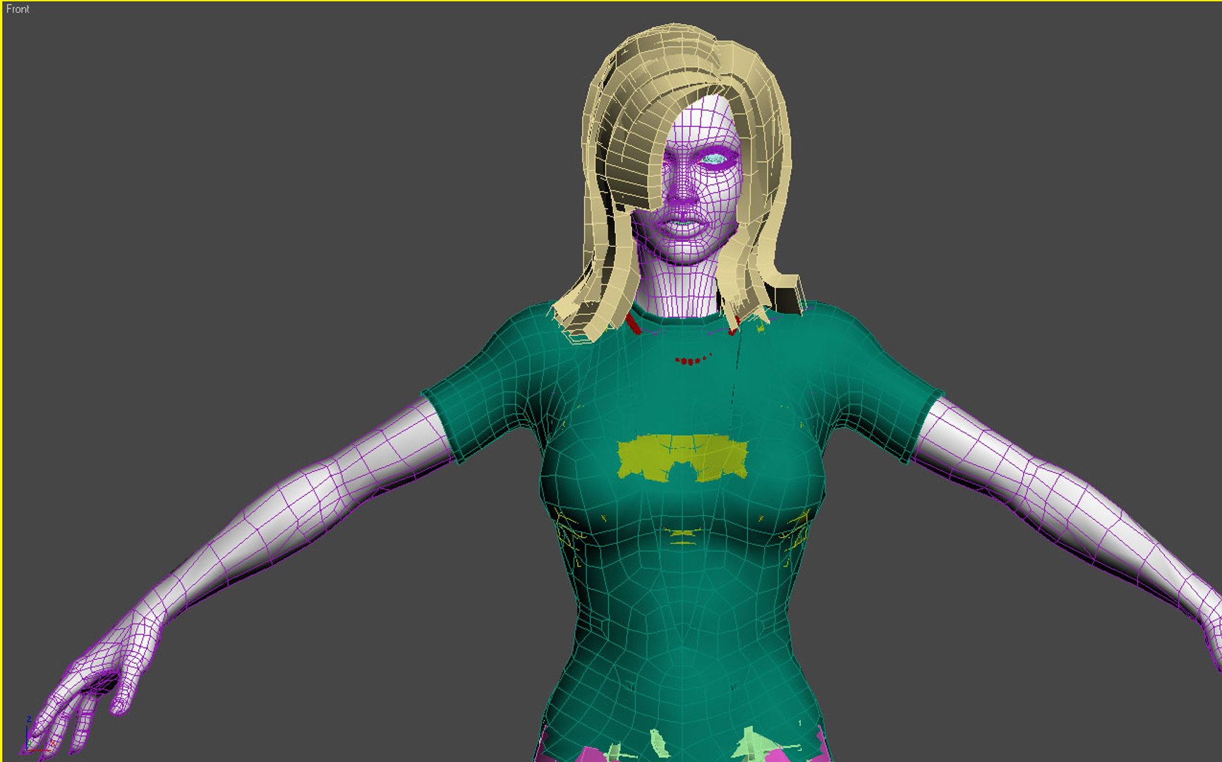 3ds Max Lady Woman Female