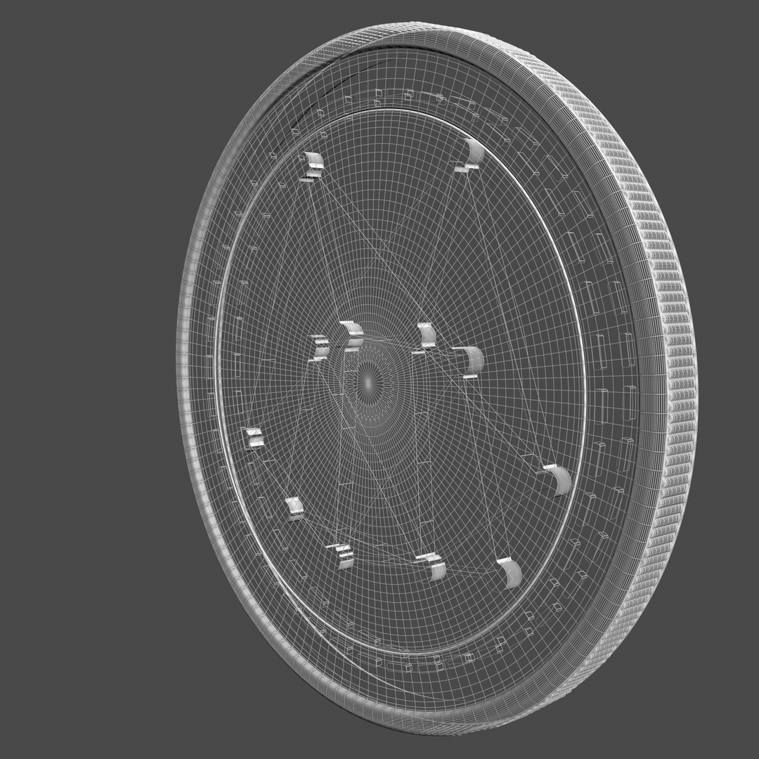 Lina Token Cryptocurrency Gold Coin 3D Model - TurboSquid 1857092