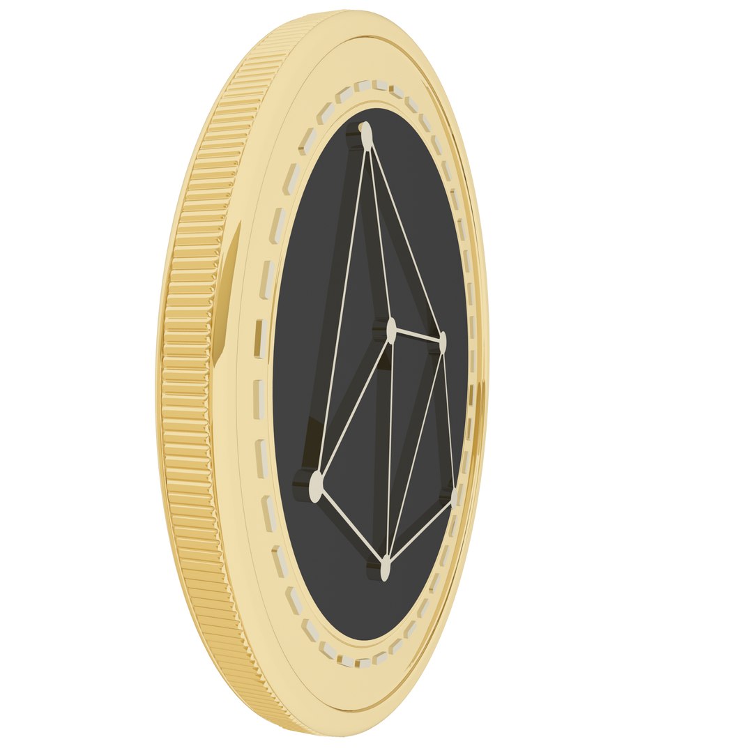 Lina Token Cryptocurrency Gold Coin 3D Model - TurboSquid 1857092