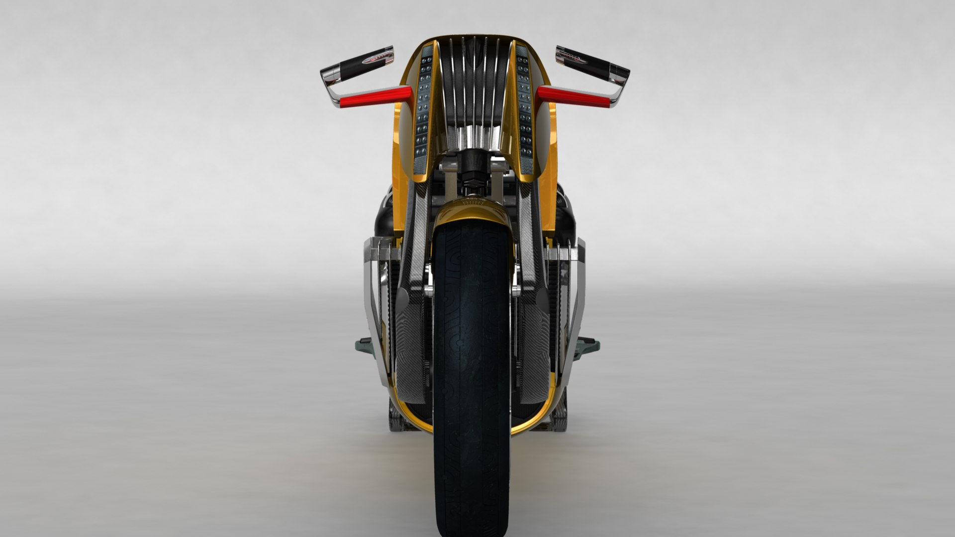 suzuki biplane motorcycle concept obj