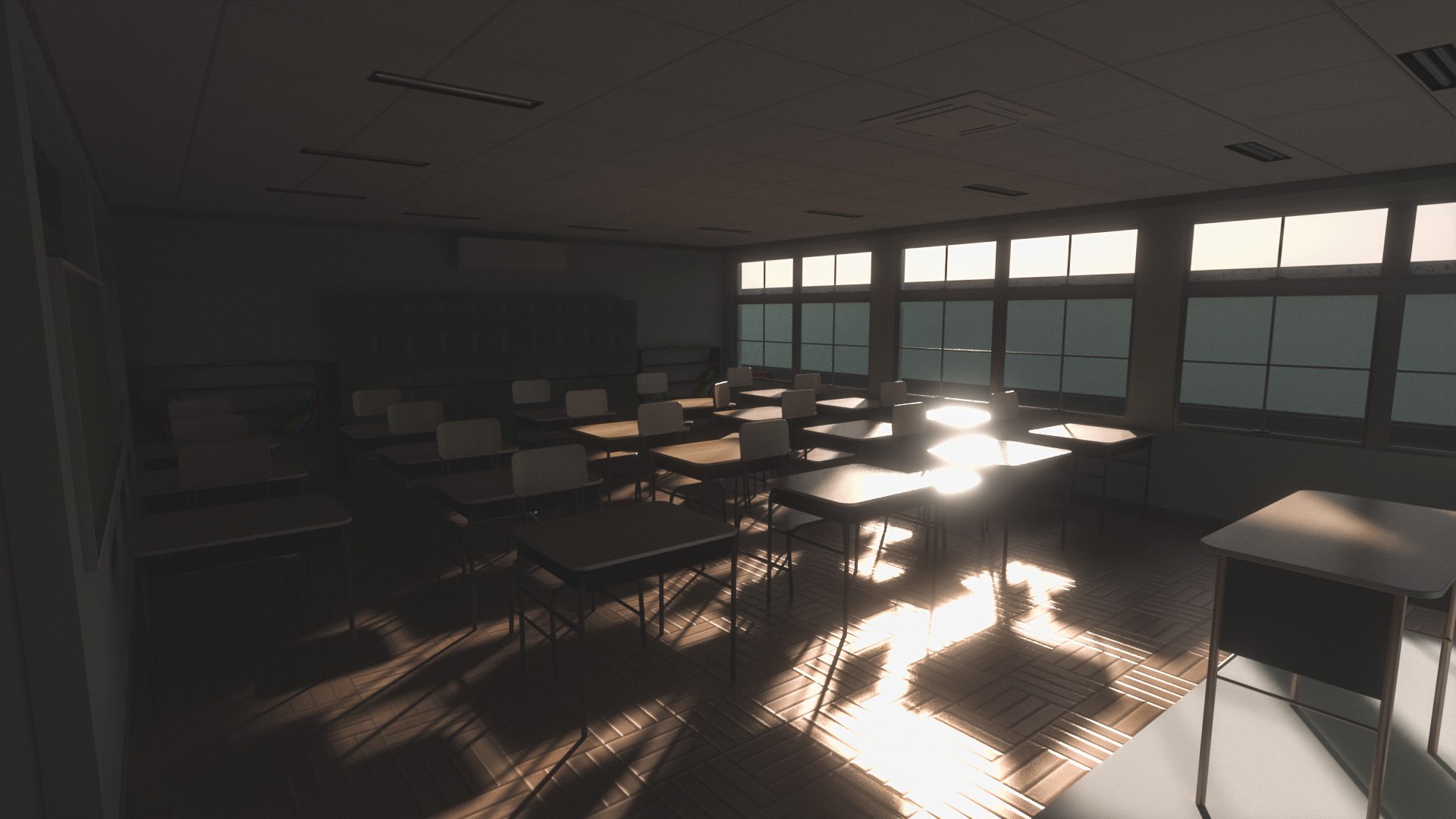 School Animes Base - 3D Model - TurboSquid 1573165