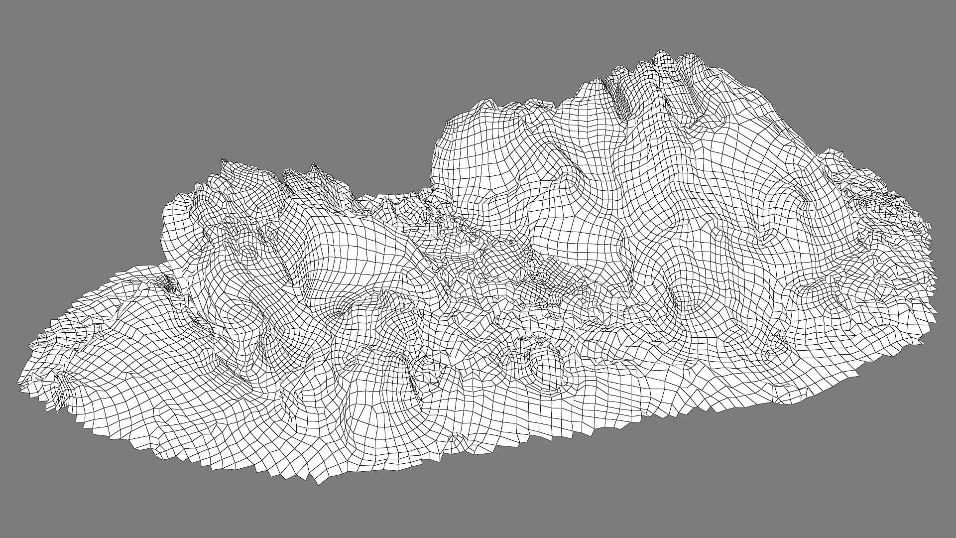 Assembly Ground Rock 16 3D Model - TurboSquid 2003494