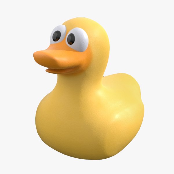 3D rubber toy duck animation rig model - TurboSquid 1484237