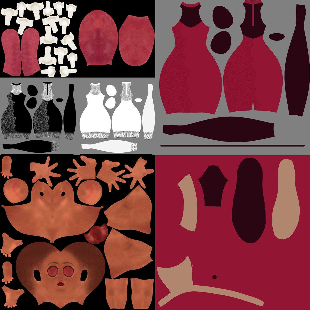 Alice Character Body 3D Model - TurboSquid 1390951