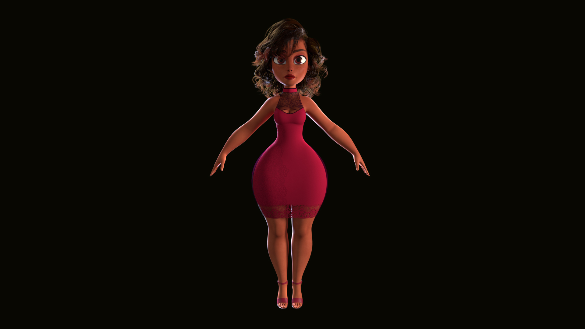 Alice Character Body 3D Model - TurboSquid 1390951
