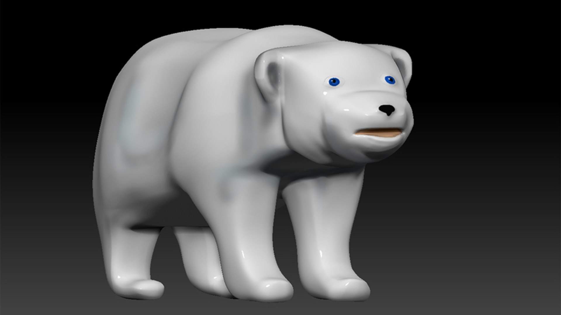White Bear 3d Max